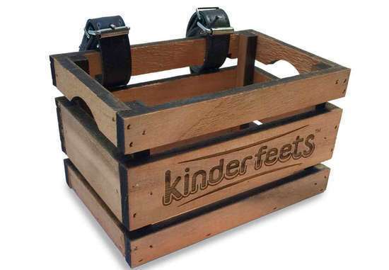 Bike Scooter Wooden Crate